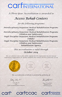 CARF Accredited Rehab Facility CT | Access Rehab